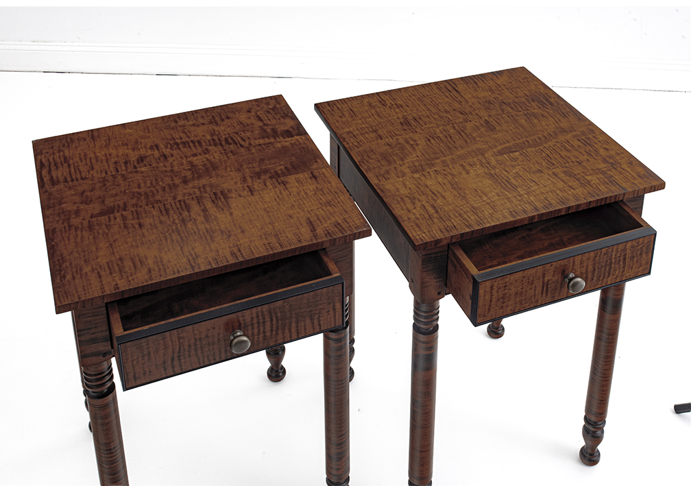 Pair of One Drawer Stands